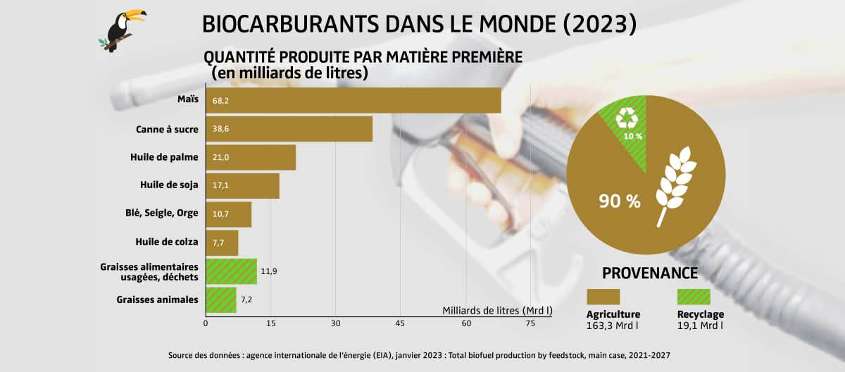 Production, consommation, matières premières : les biocarburants en ...